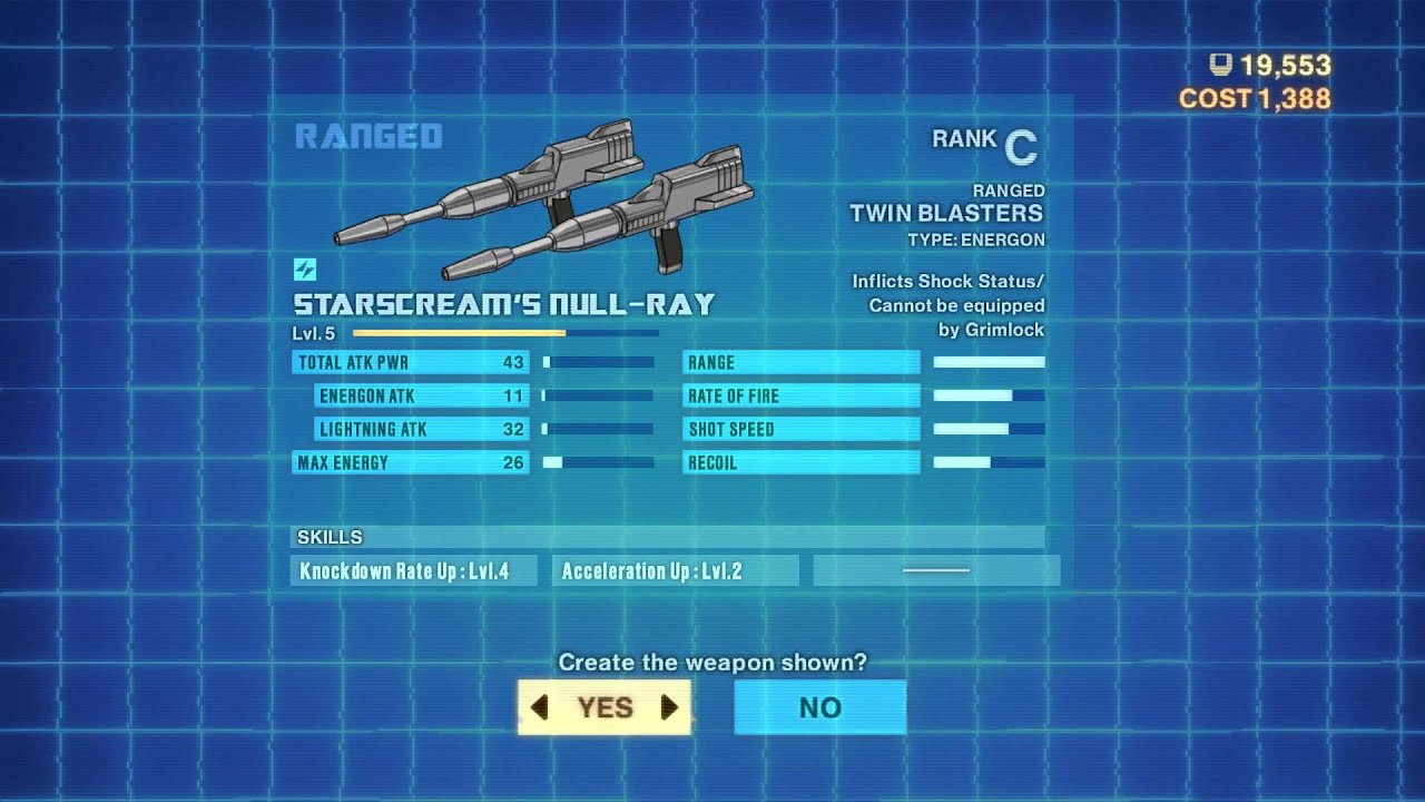 Transformers: Devastation - Possession: The ARK: Synthesize Starscream ...