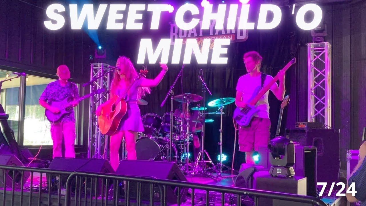 (7/24) The Greta Rose Band - Sweet Child O Mine Cover - YouTube