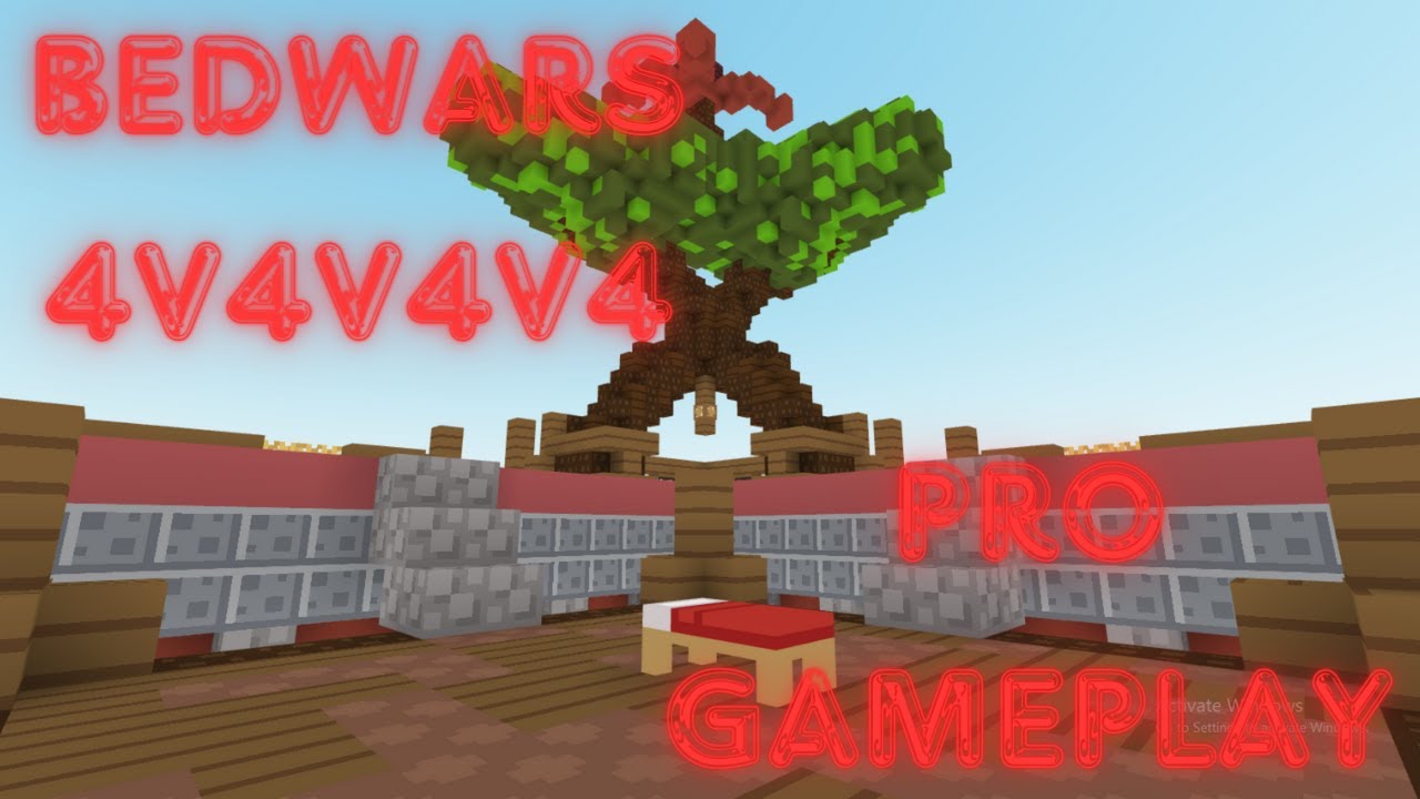 Bedwars 4v4v4v4 Pro Gameplay - YouTube