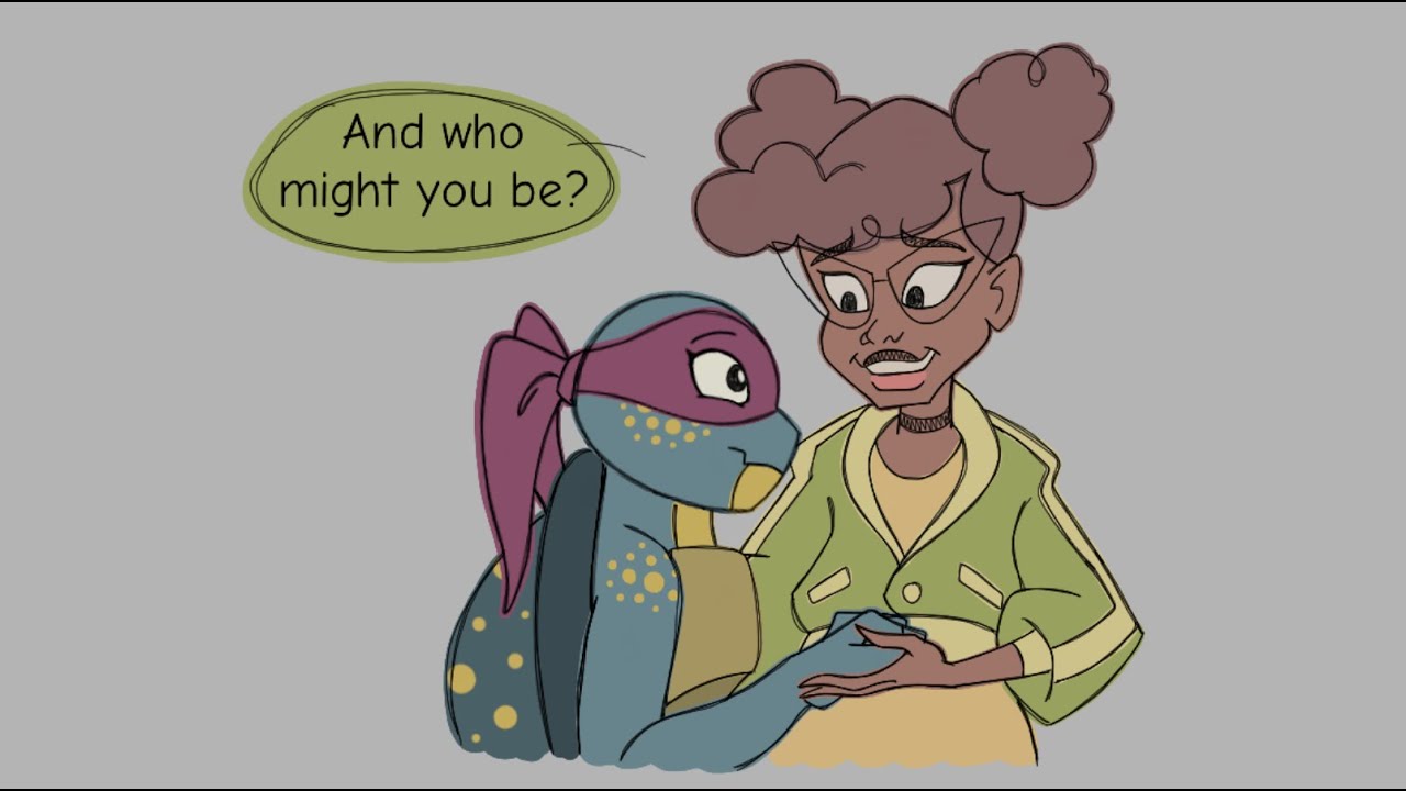 MJ AU - Pt 4 April - ROTTMNT Comic AU #mjrottmntcomicau - YouTube