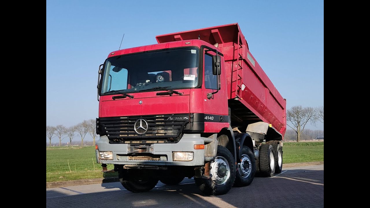 Kleyn Trucks - MERCEDES-BENZ ACTROS 4140 2002 515,009 km - YouTube