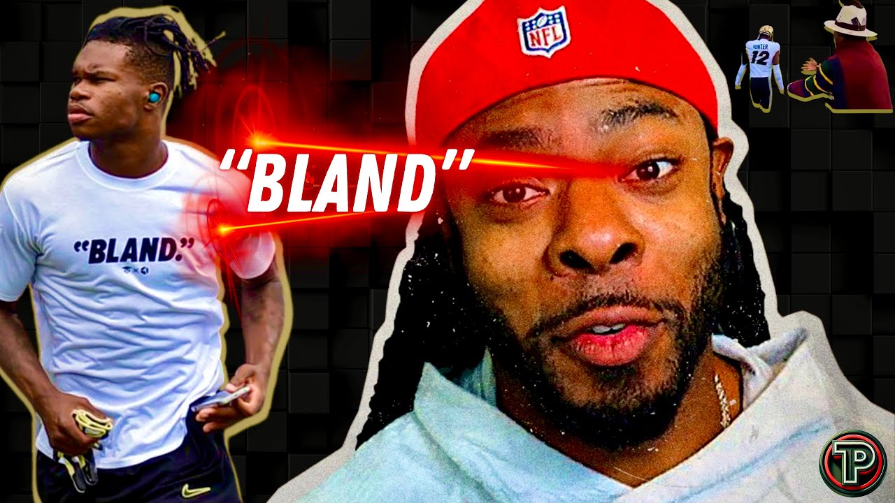 Travis Hunter Richard Sherman & Cam Newton Beef? - YouTube