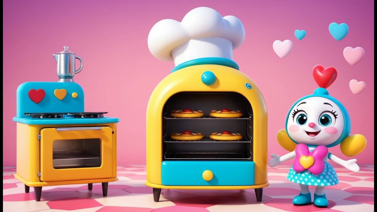 Muffin Man’s Toy Bakery — Baking Clay Muffins Happily! | Fun Play Song ...