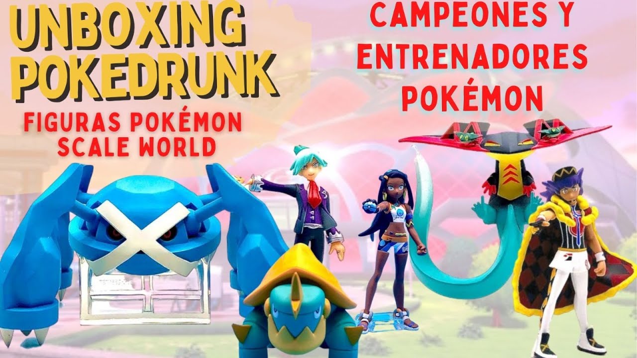 Pokemon Scale World Unboxing & Review | Campeones y entrenadores ...