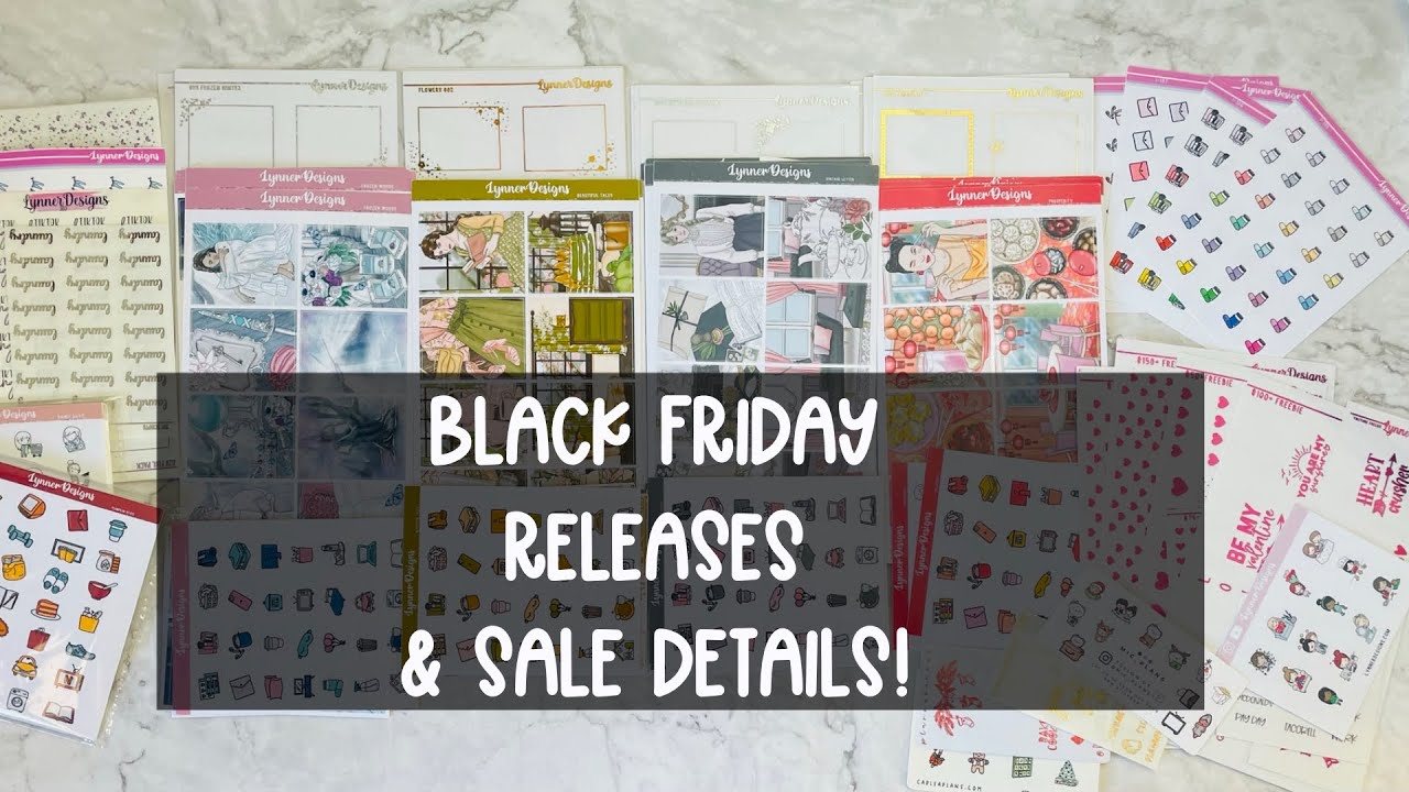 BLACK FRIDAY Sale & New Releases! LOTS of Freebies! LynnerDesigns ...