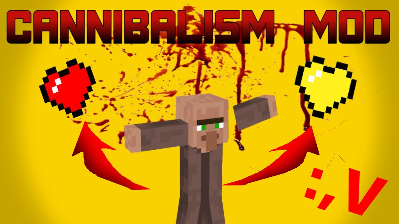 cannibalism mod - review - 1.19.2 español - YouTube