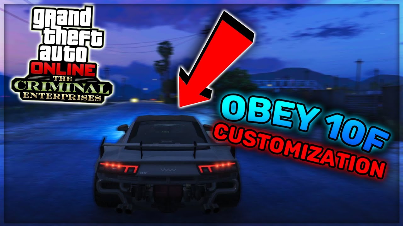 GTA 5 Online Obey 10f Customization! NEW Audi R8! - YouTube