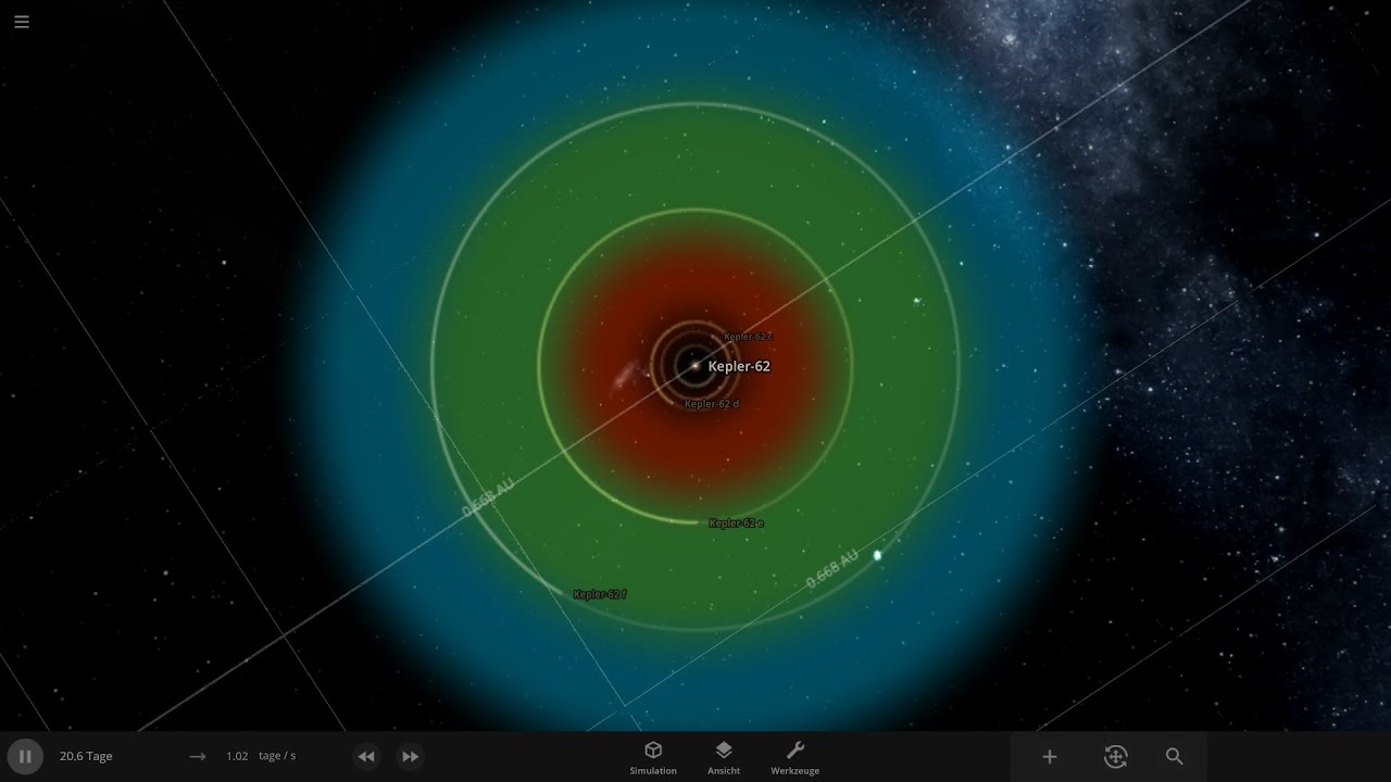 Exploring Kepler 62 system - YouTube