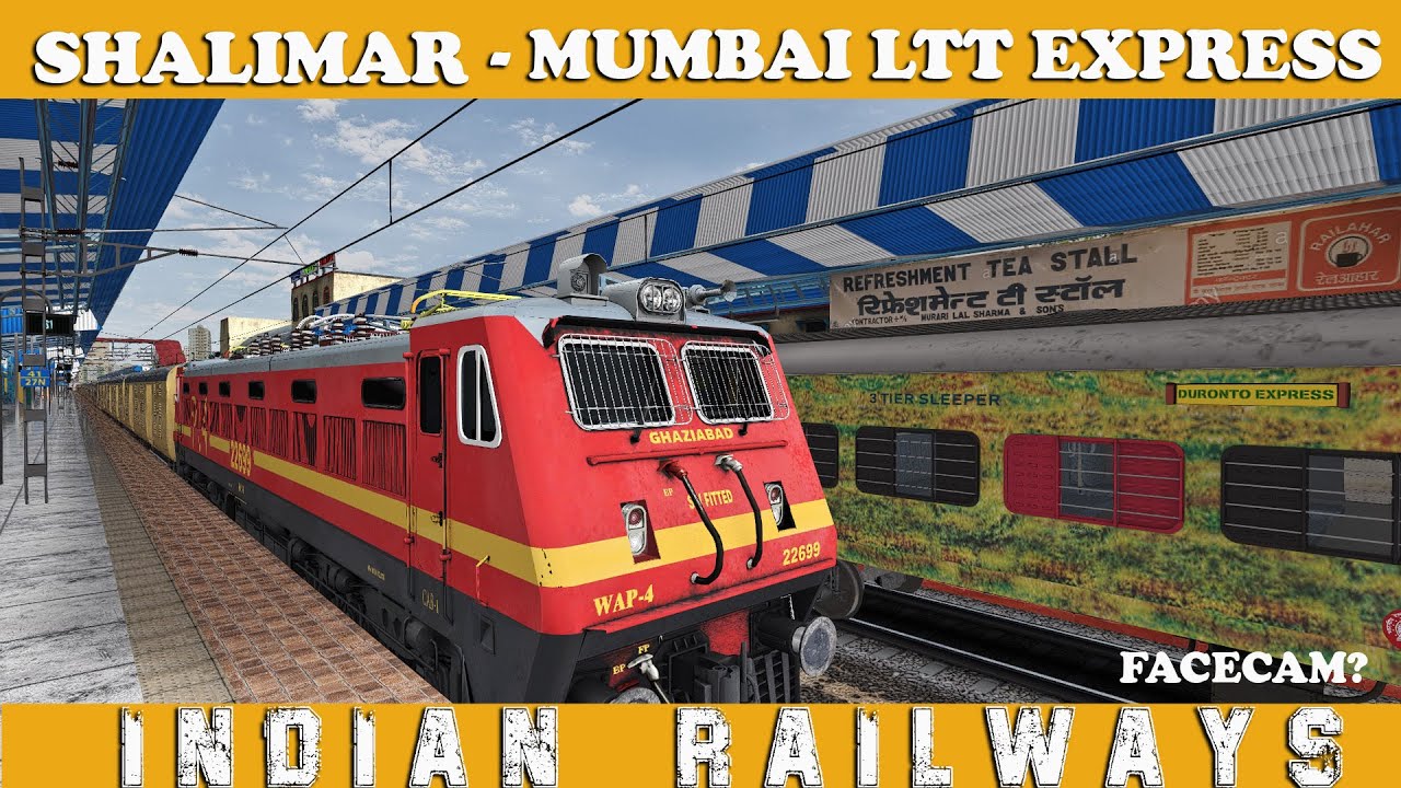 18030/Shalimar - Mumbai LTT Express (PT)| MSTS | OPEN RAILS | INDIAN ...