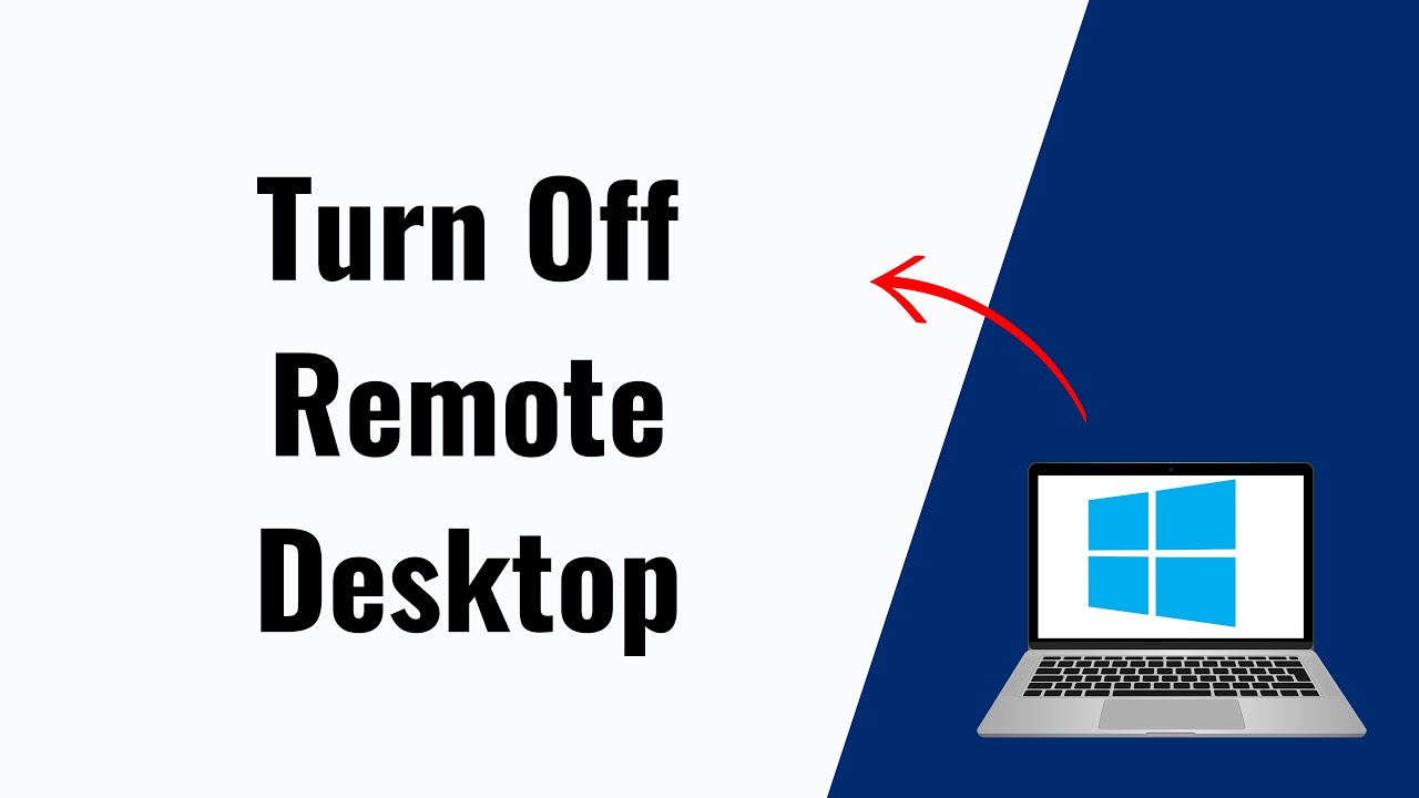 How to Turn Off Remote Desktop in Windows 10/11 [Easily Solved] - YouTube