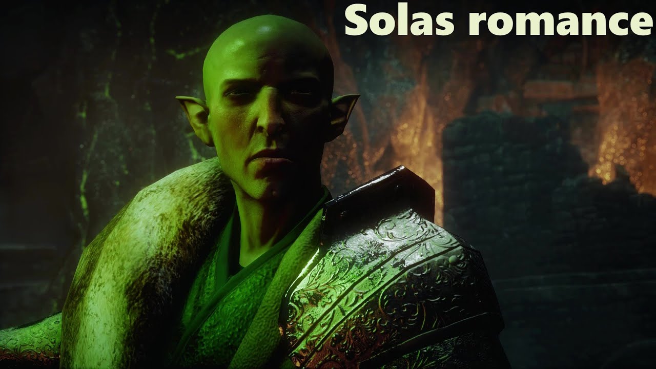 Dragon Age: Inquisition |Solas romance - Waterfall - YouTube