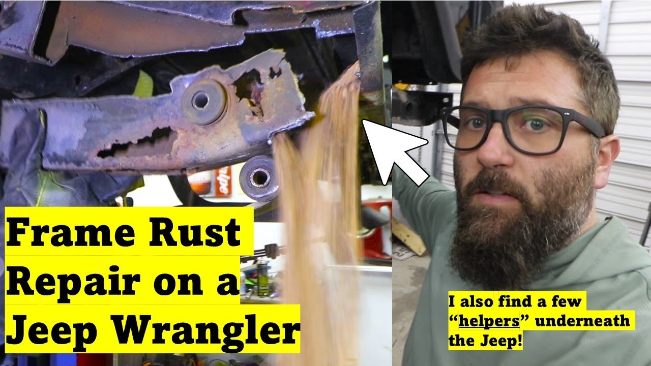 Jeep Wrangler YJ Rust Repair EASY (Part 3) - YouTube