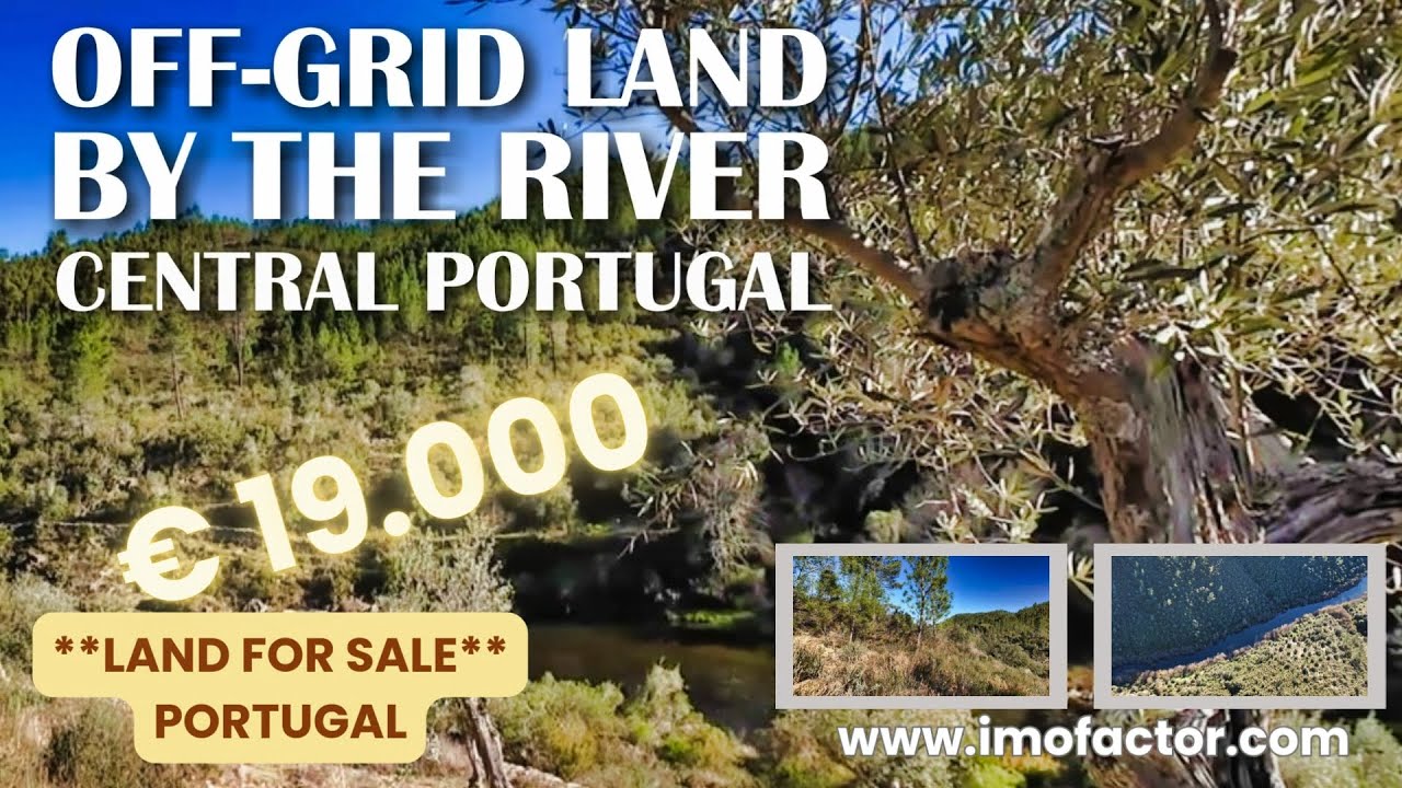 🏞️ Off Grid Land By The River in Central Portugal | €19000 - YouTube
