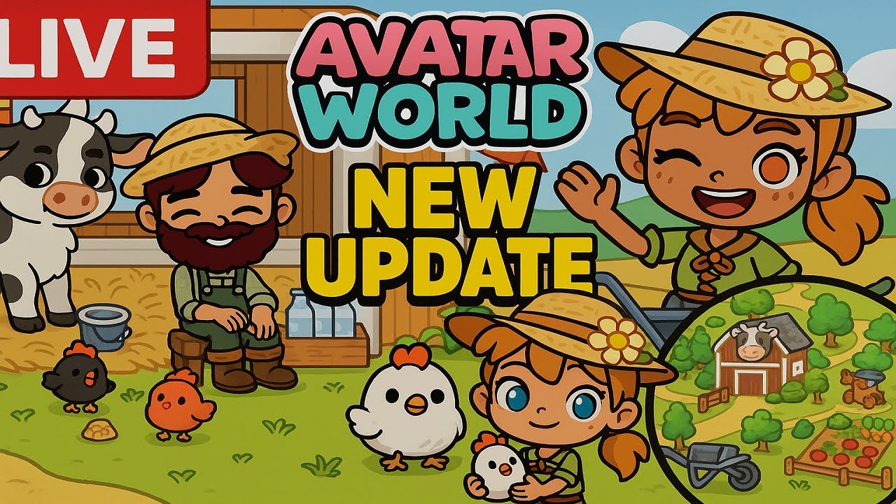 LIVE Avatar World New UPDATE LIVE / En Vivo Multiplayers LIVE NOW ...