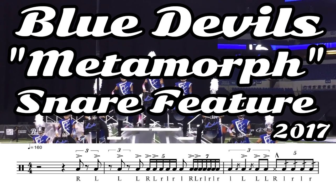 Blue Devils 2017 Snare Feature - Learn the Music! - YouTube