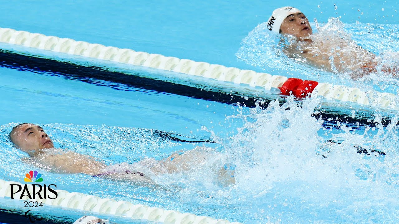 Medal leaders China pull off podium sweep in dominant S5 50 back ...