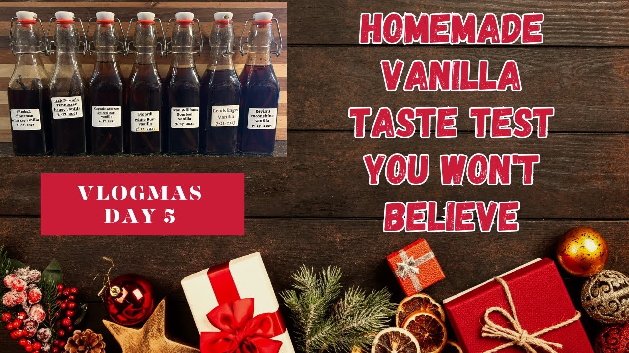 Homemade Vanilla Taste Test You Won't Believe - YouTube