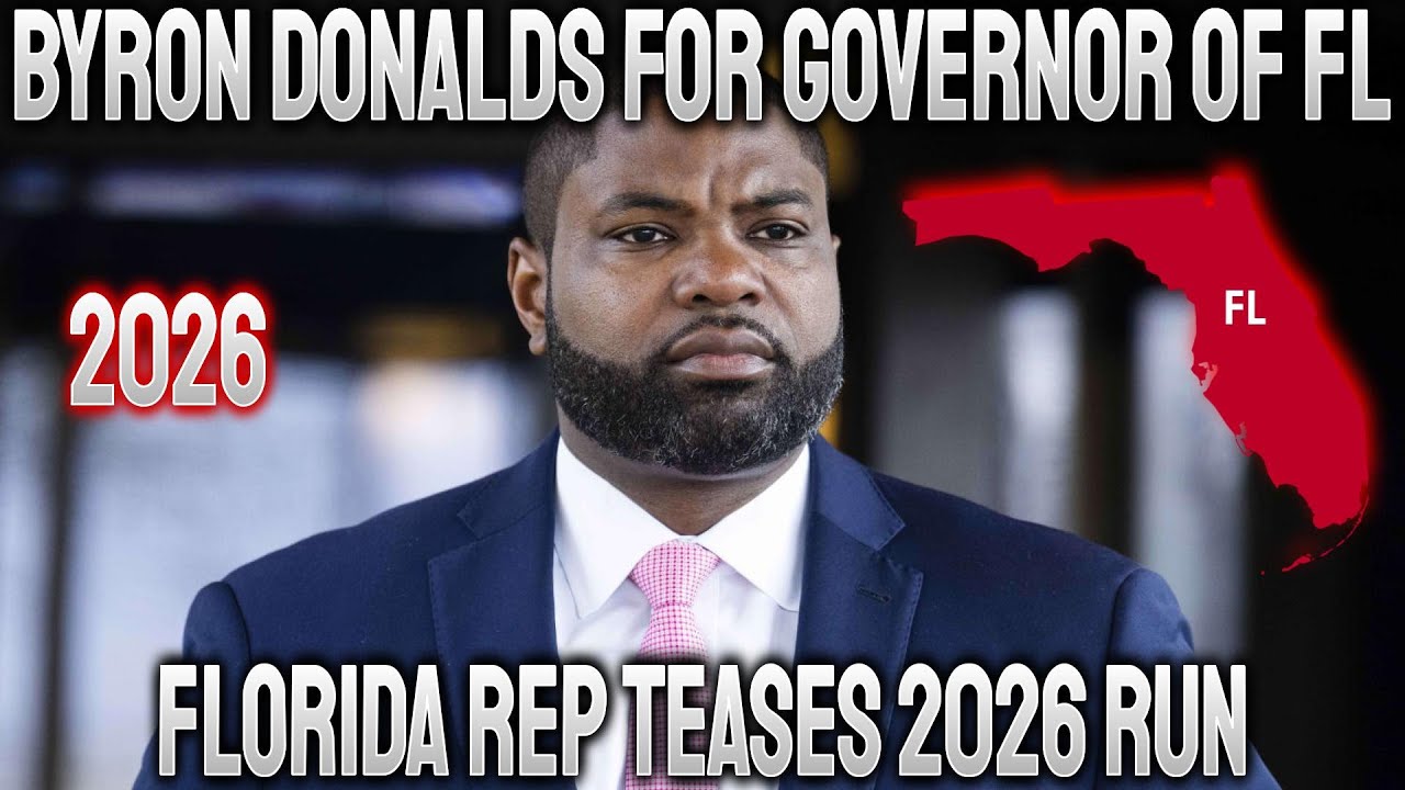 New Tease Suggests Republican Representative Byron Donalds is Running ...