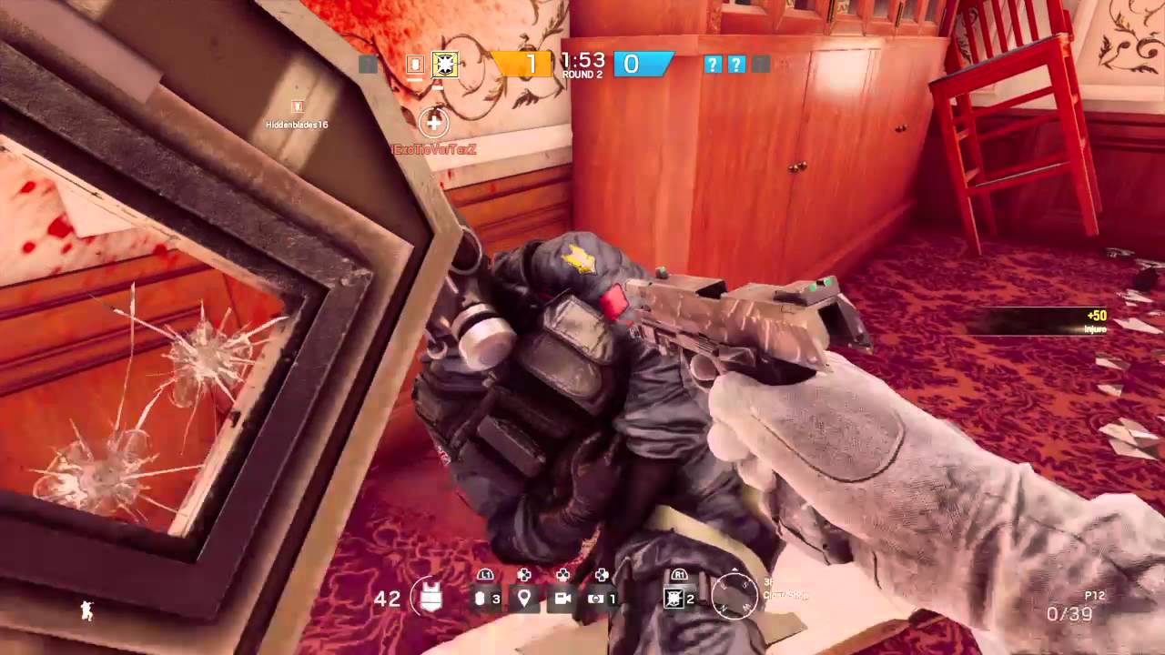 Rainbow Six Siege Blitz Shield OP - YouTube