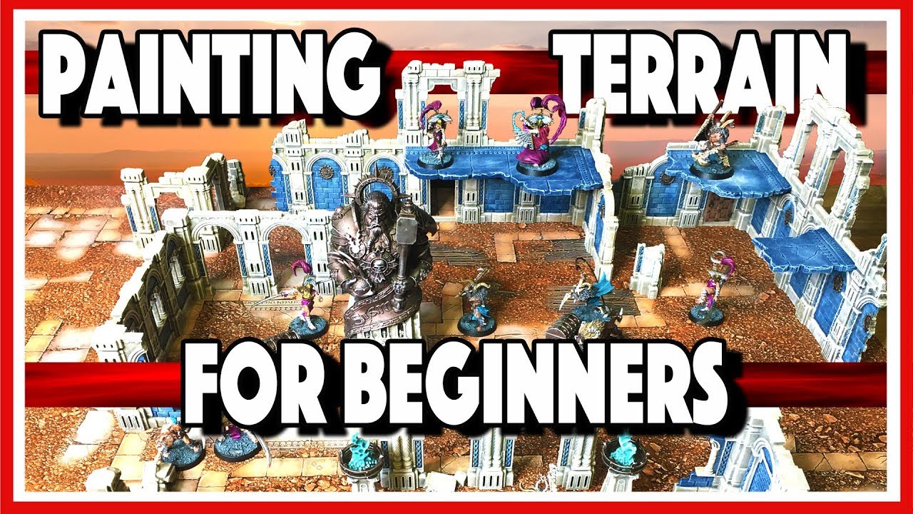 Age of Sigmar Warcry Terrain Painting for Beginners - Defiled Ruins ...