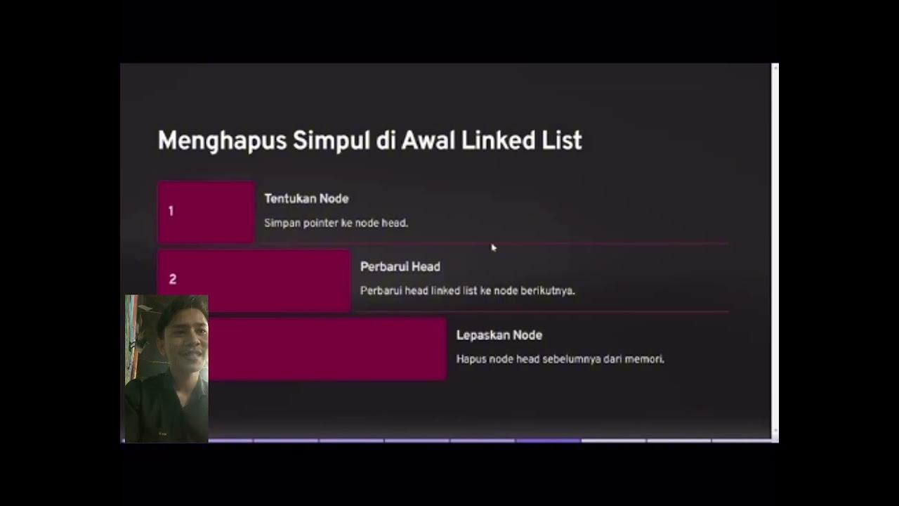 POINTER DAN LINKED LIST STRUKTUR DATA - YouTube