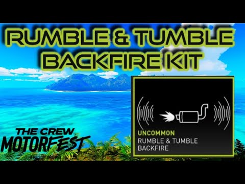 How To Get The Rumble & Tumble Backfire Kit! | The Crew Motorfest - YouTube
