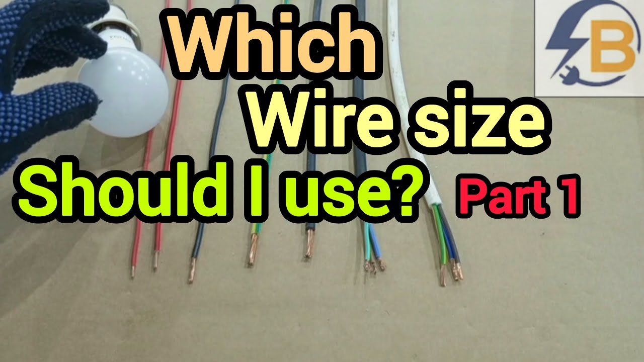 WIRE GAUGE AND CURRENT FLOW - YouTube