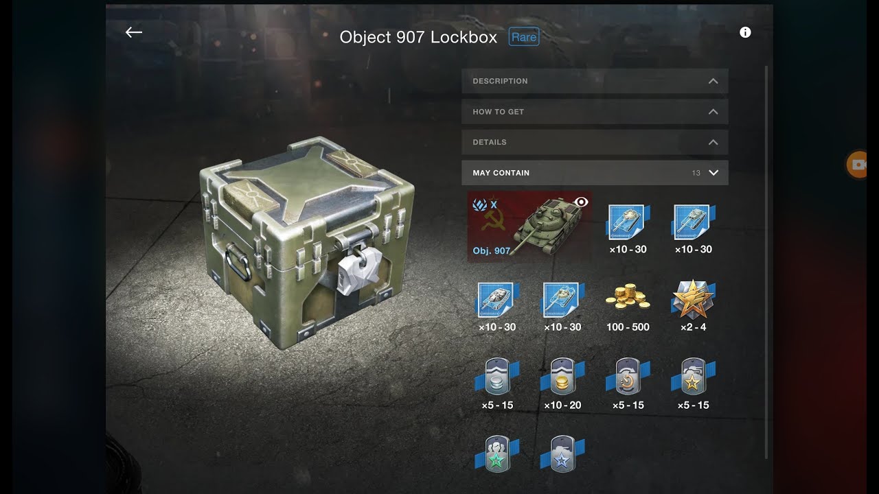 Object 907 Lockbox wotblitz - worth it? - YouTube