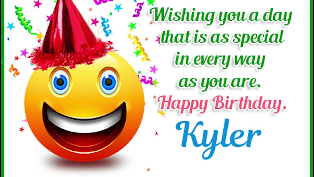 Kylers birthday Song - YouTube