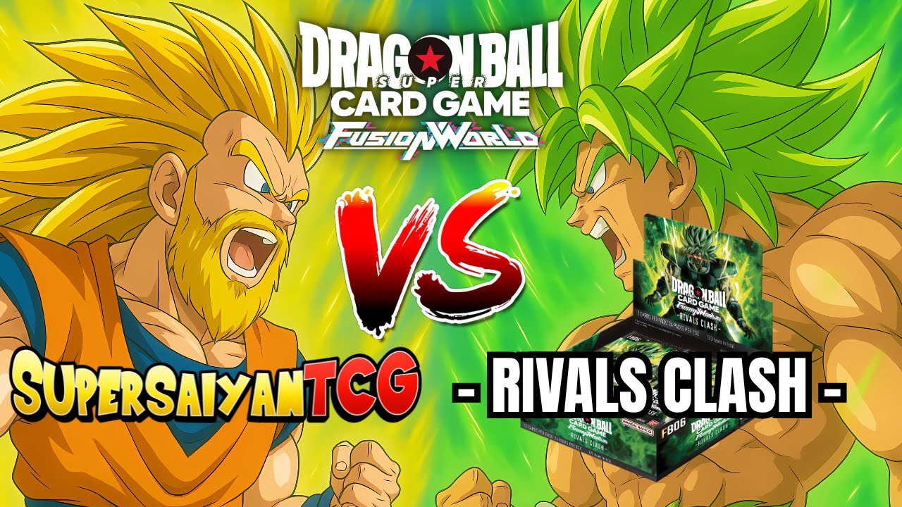 OPENING MY LAST BOX OF FB06 RIVALS CLASH DRAGONBALL SUPER CARD GAME-WHO ...