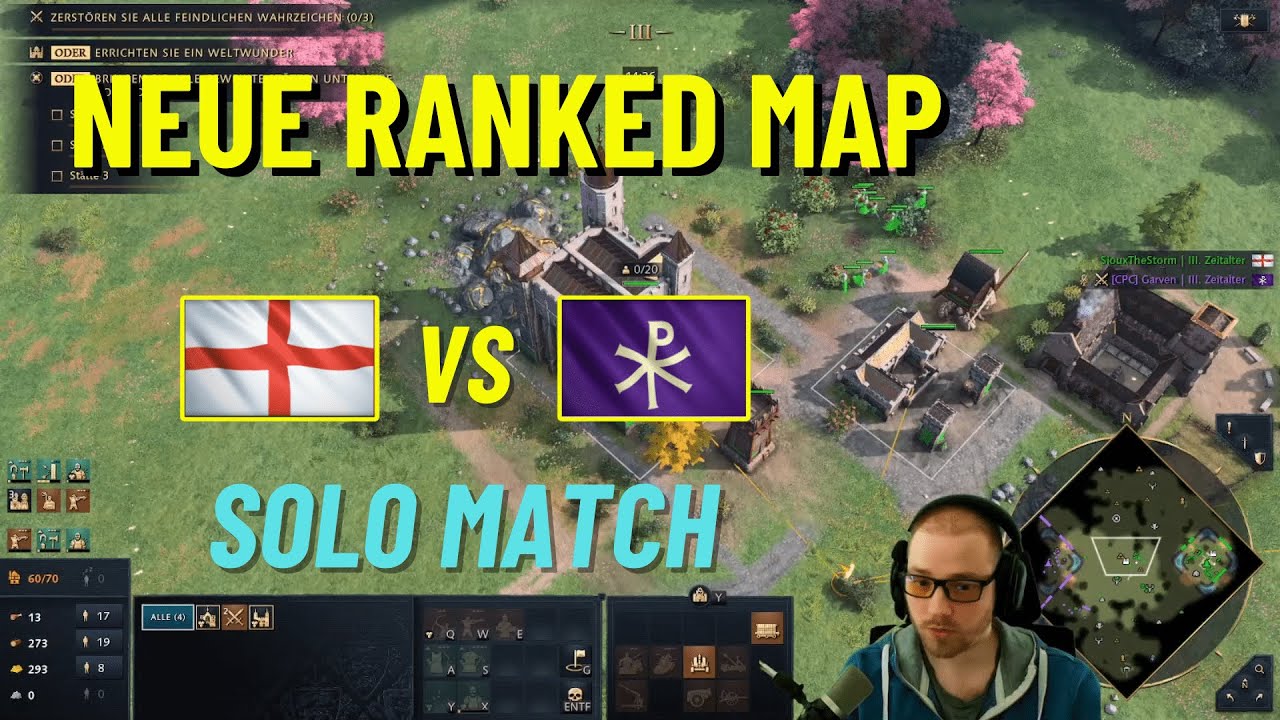 NEUE Ranked MAP I Solo Match Age of Empires 4 #ageofempires4 # ...