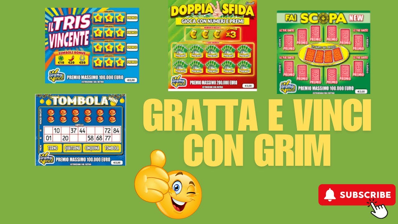 Gratta e vinci 🍀 #grattaevinci #lottery - YouTube