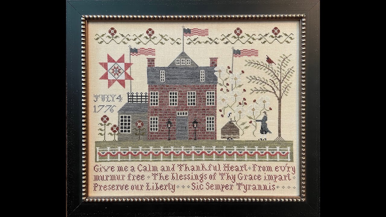 Saltbox Stitcher [Episode 113] "On the way to Patriotic Stitching ...