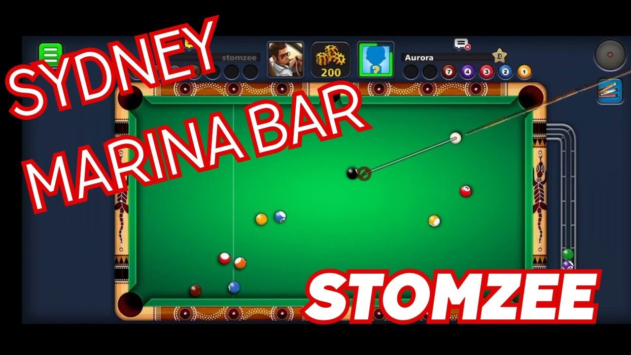 8 Ball Pool Mobile Sydney Marina Bar Multiplayer Gameplay With Some ...