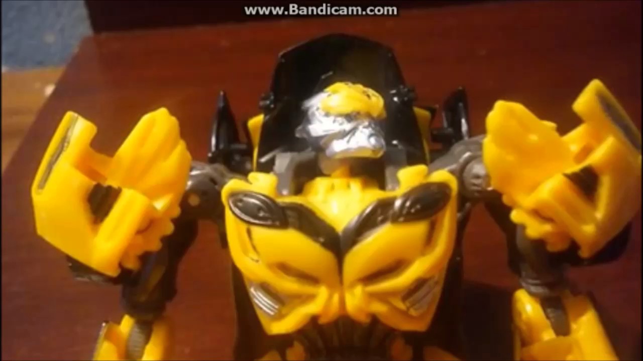 bumblebee speaks stop motion - YouTube
