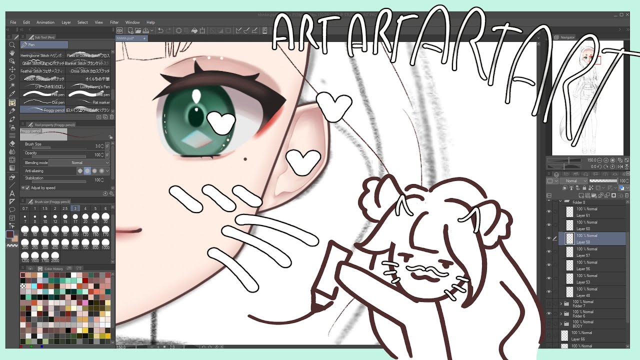 MAKING A VTUBER MODEL FROM SCRATCH PART 3 ! (VOD 15/04/23) - YouTube