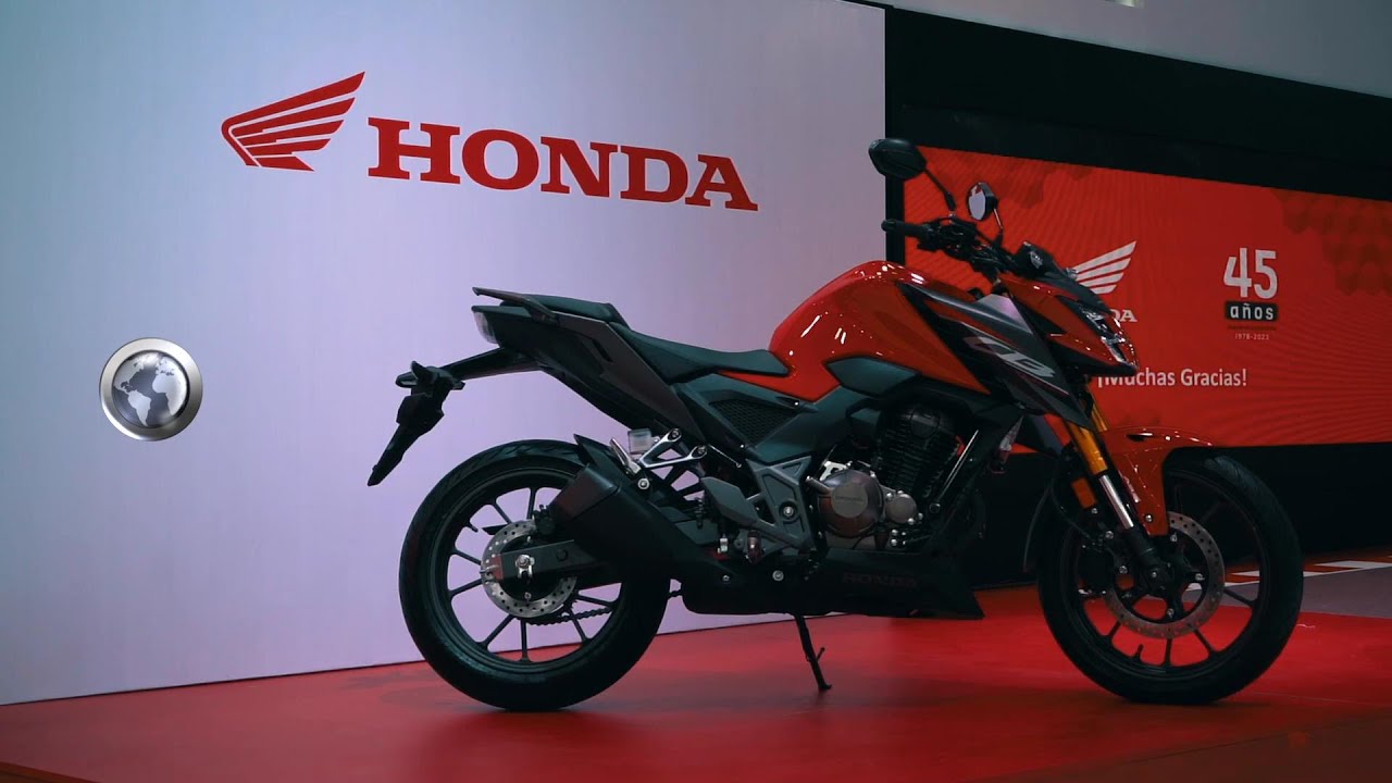 Honda presentó la CB300F Twister en el Salón Moto 2023 - YouTube