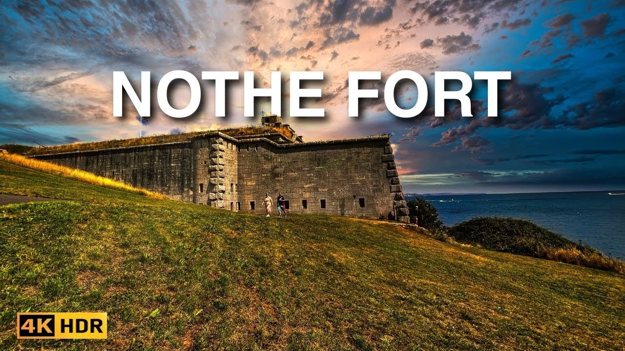 Exploring Nothe Fort, Weymouth Historic Site, 4K HDR Walking Tour - YouTube