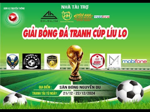 BEER RUBY FC vs MOBIFONE FC. GIẢI BÓNG ĐÁ TRANH CÚP LÍU LO 2024. - YouTube