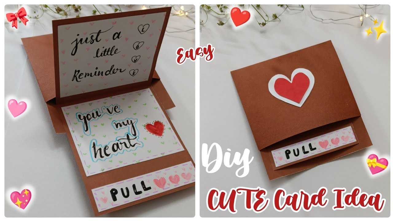 DIY Cute Card ideas | Birthday card idea | Cute Gift Ideas | gift ideas ...