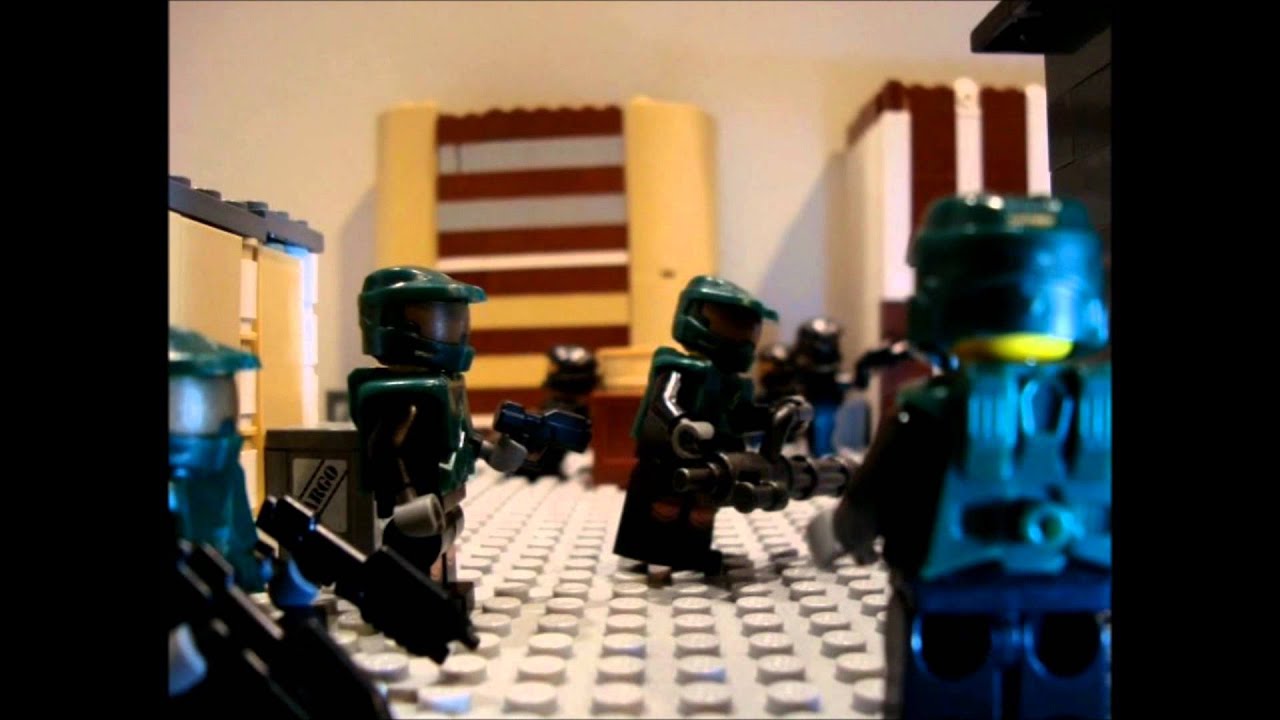 Lego Halo Battle of Blueberry Blue - YouTube