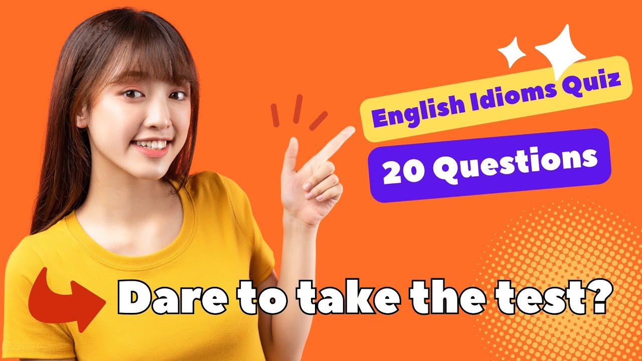 Idiom Genius or Beginner? Find Out - YouTube