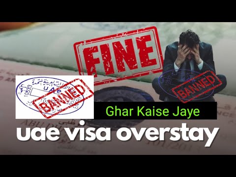 UAE overstay fine reduce | visa fine - YouTube