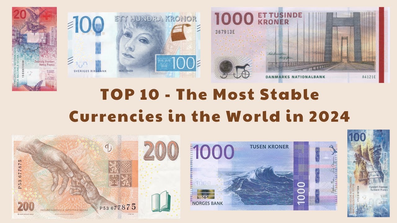 TOP 10 - The Most Stable Currencies in the World in 2024 | Potential ...