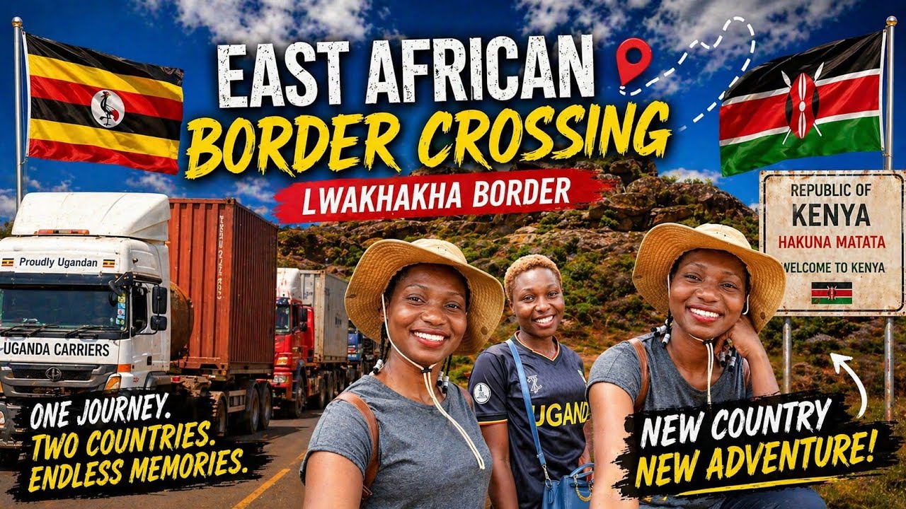 Crossing the EAST AFRICAN BORDER. Lwakhakha. - YouTube