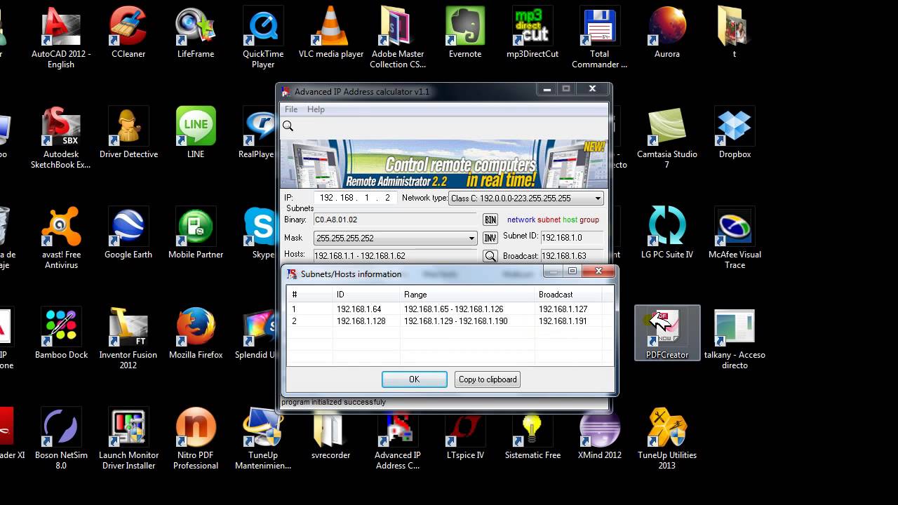 VideoTutorial Practica No. 5 ADVANCED IP ADDRESS CALCULATOR - YouTube