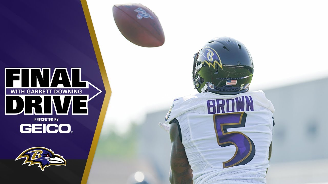 Hollywood Brown Shows Out in First Practice | Ravens Final Drive - YouTube