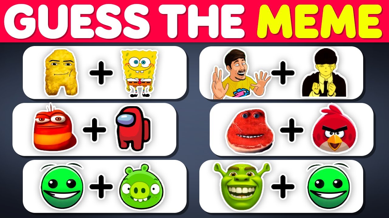 Guess The Meme By Emoji | Famous Meme In Different Universes, Meme ...