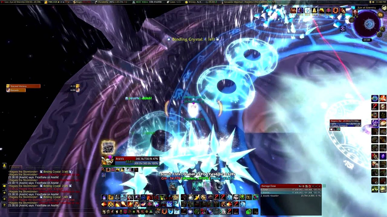 Hagara the Stormbinder 10 Heroic solo Mage - YouTube