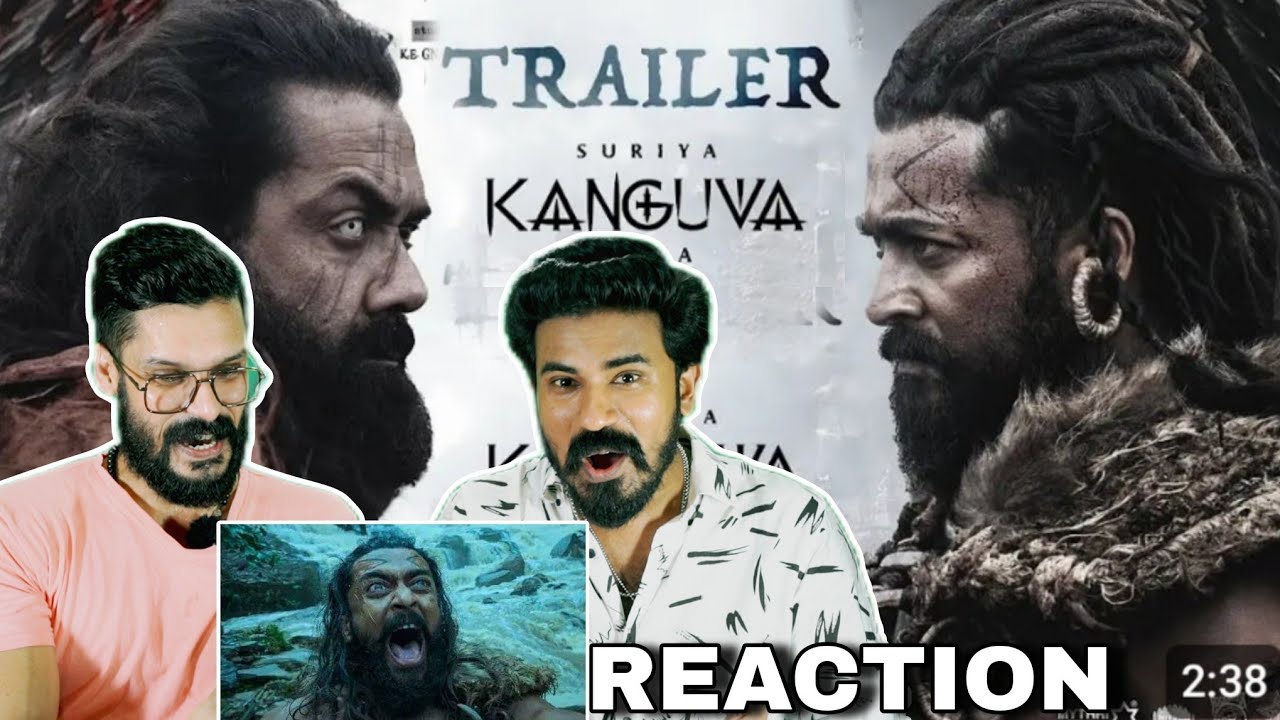 Kanguva Trailer Reaction | Suriya Bobby Deol Siva Karthi Cameo ...